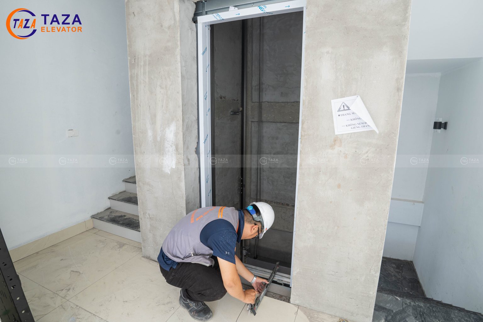 Quy trình giám sát chất lượng thi công lắp đặt của Thang máy Taza Việt Nam