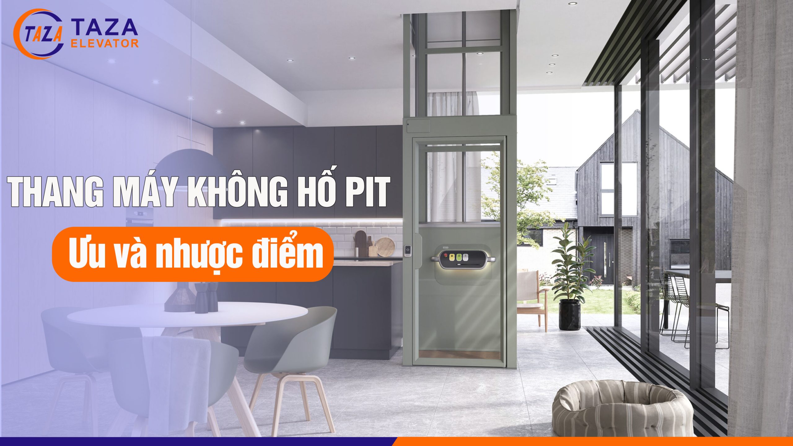 Thang máy không hố PIT: Ưu và nhược điểm